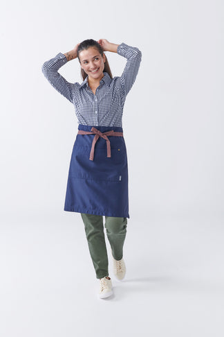 GEORGIA Waist Apron - Wrinkle Resistant Drill – Urbanbar Design