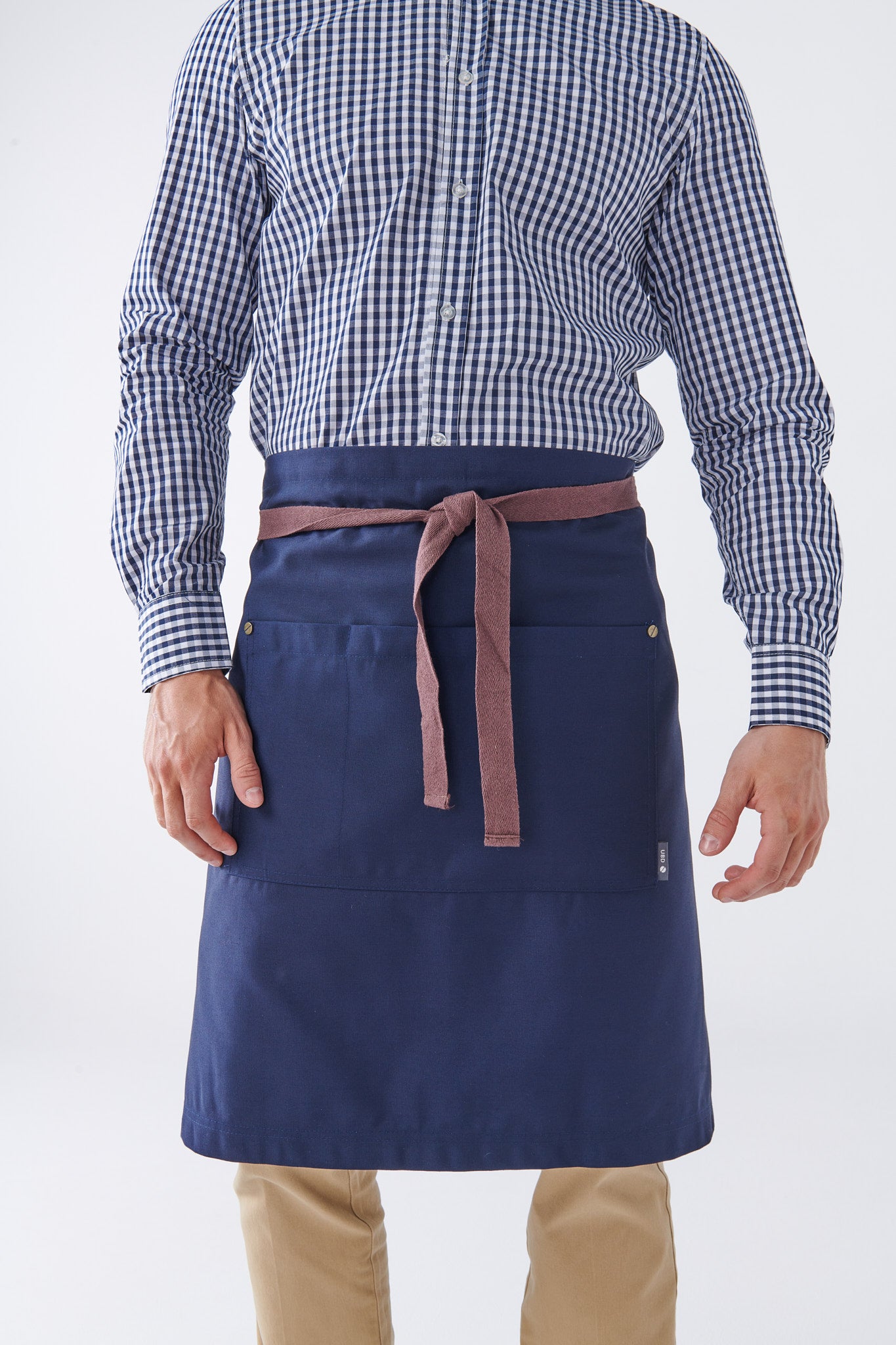GEORGIA Waist Apron - Wrinkle Resistant Drill – Urbanbar Design